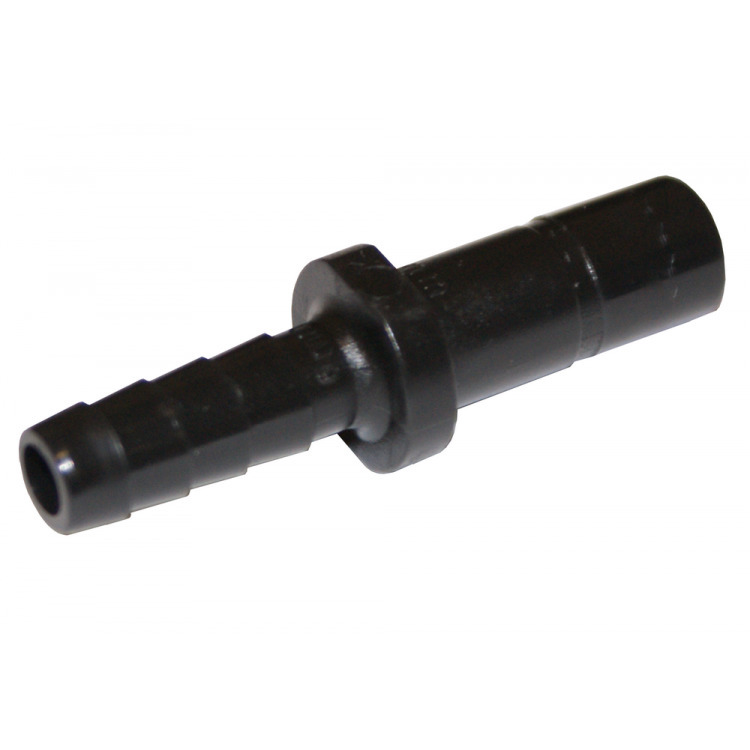 8 Mm Push Fit Stem Fitting - 6 Mm Barbed Hose Tail Adaptor