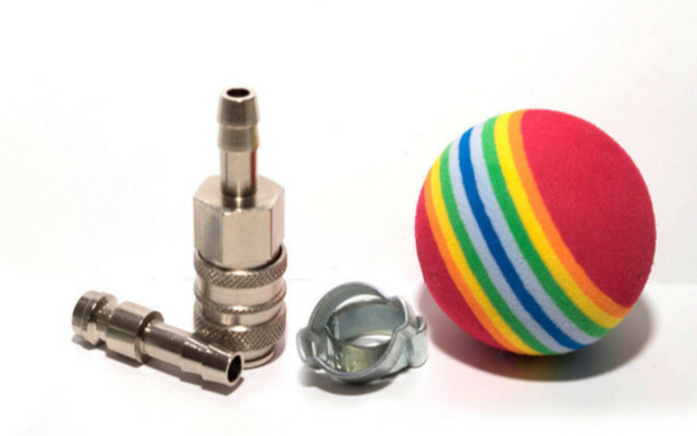 WFP Water Fed Pole Fitting SET Hose tail Coupling Quick Connect Rectus