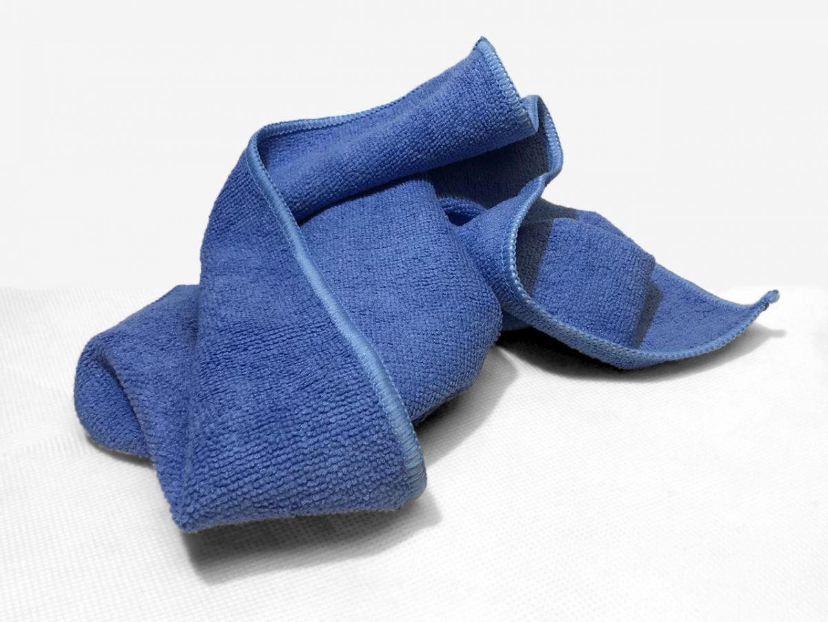 Dark Blue Microfibre Detailing Cloth | Full Clean Centre