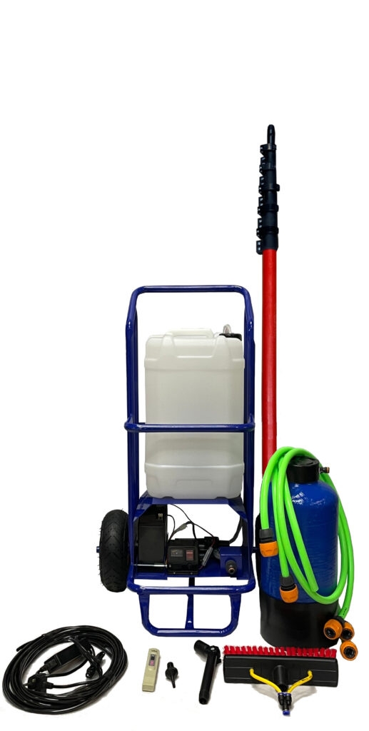 Complete Water Fed Window Cleaning System Set - Ready to use